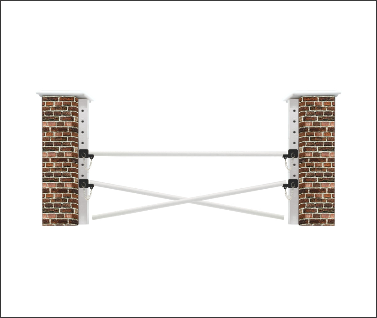 Brick Column Toy Horse Jump – modelhorsejumps